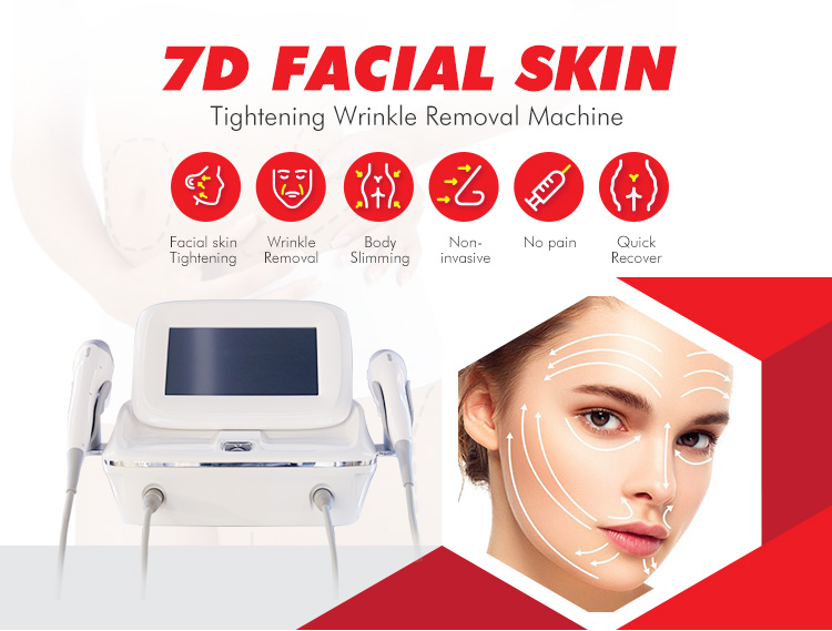 Hifu Skin Care Machine Portable HIFU 7D Ultrasound Face Lift HIFU Mini ...