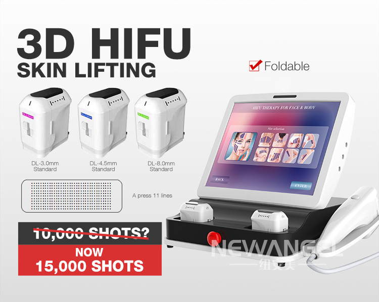 HIFU 3d machine with 11 lines high quality CE approved